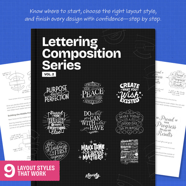 Lettering Composition Series (Vol. 2): Choosing the Right Lettering ...