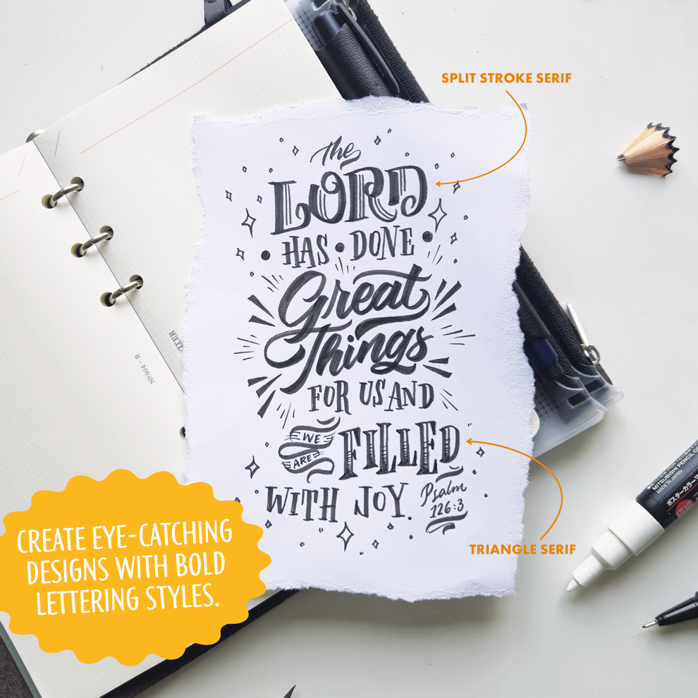 Lettering Styles Collection – Nico Ng