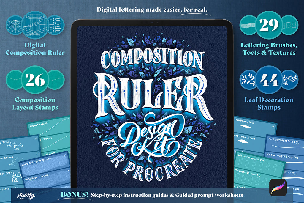 Composition Ruler Design Kit (For Procreate) – Nico Ng
